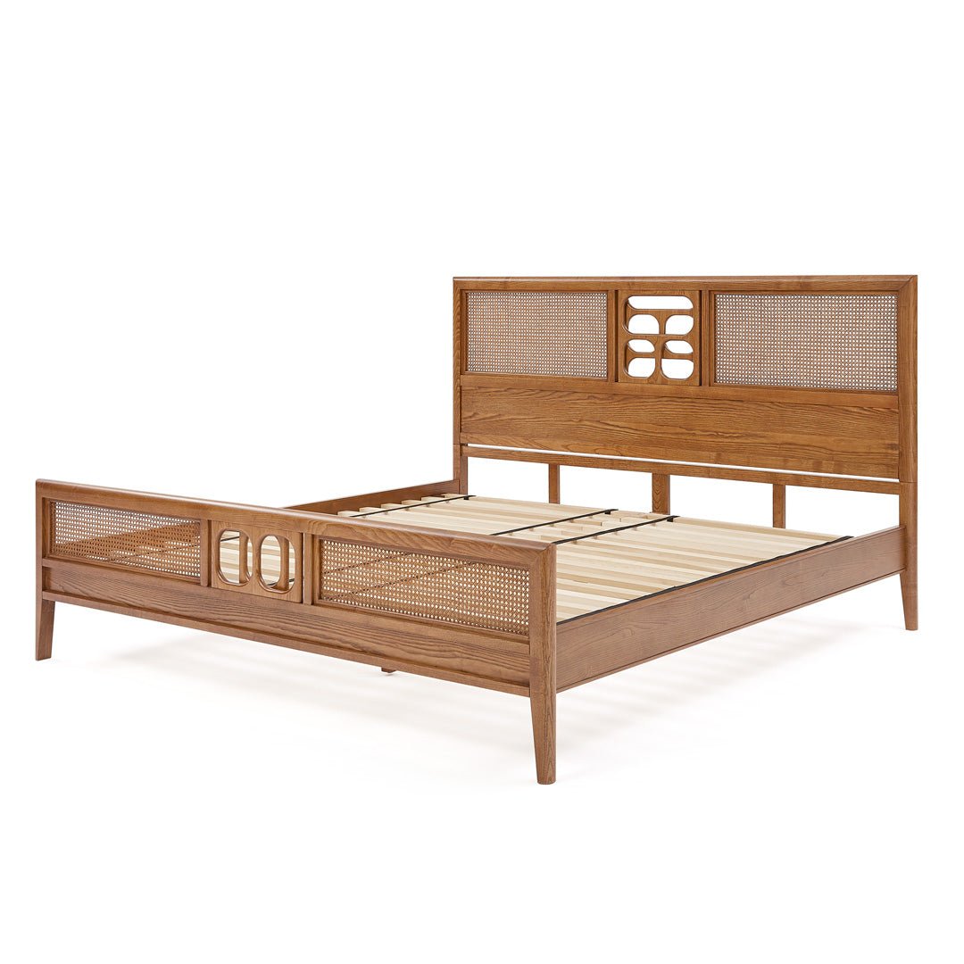 MONSOONBLUE modern beds. Crafted from solid white Oak wood and Metal ...